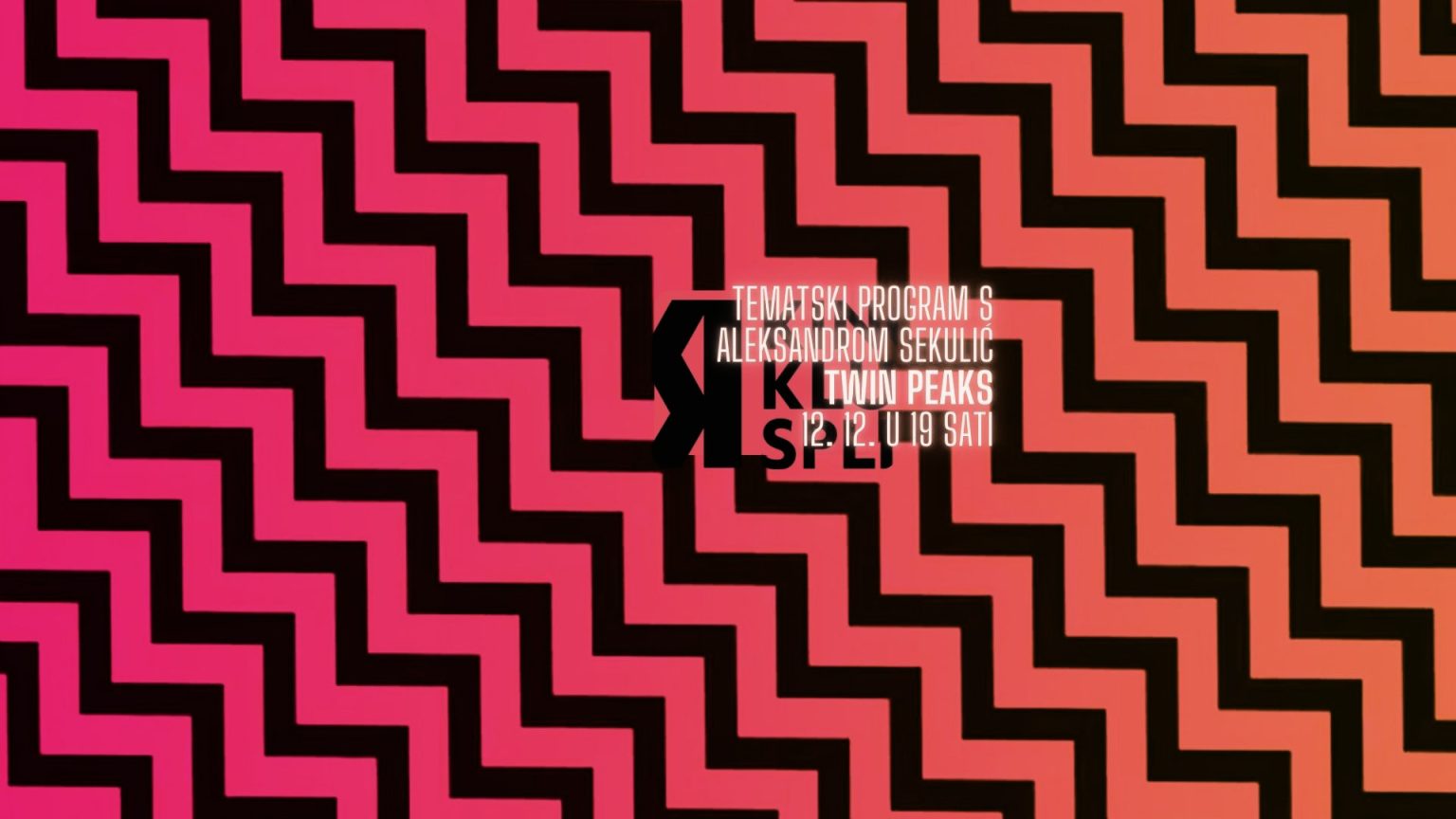 Specijalni tematski program s Aleksandrom Sekulić: Twin Peaks ...